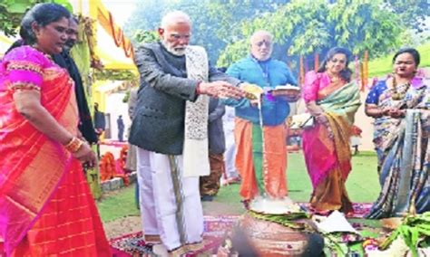 Pongal Depicts Emotion Of ‘ek Bharat Shreshtha Bharat Says Pm Modi