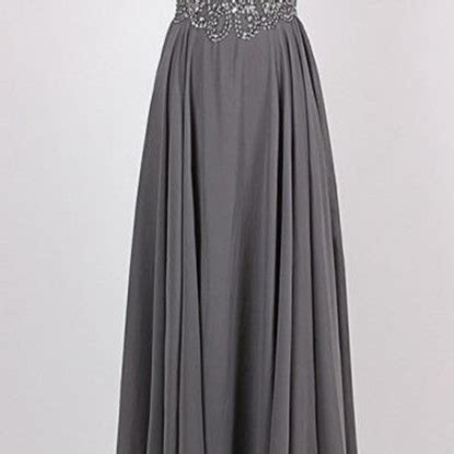 Long Bridesmaid Dress Chiffon Bridesmaid Dress Beading Bridesmaid Dress On Luulla