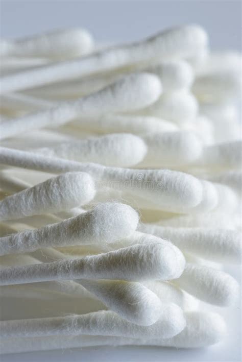 Cotton Swabs For Ear Cleaning And Makeup Stock Image Image Of Makeup