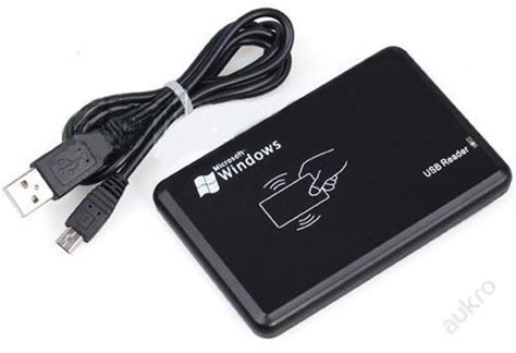 Čtečka Rfid čipů A Karet 125khz černá Usb Aukro