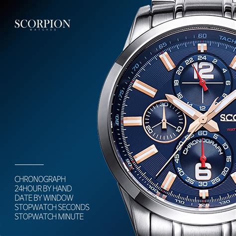 Scorpion Watch 남자시계 메탈시계 스콜피온시계 손몬시계 시계