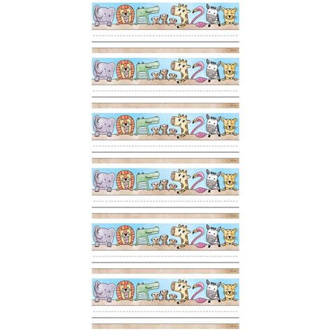 Teachersparadise Creative Teaching Press® Safari Friends Name Plates