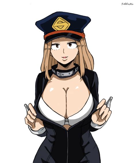 Rule 34 Bra Camie Utsushimi Cleavage Color My Hero Academia Rakkusu