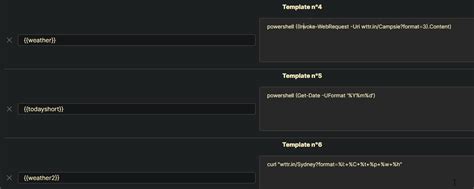 weather on windows · issue 15 · silentvoid13 templater · github