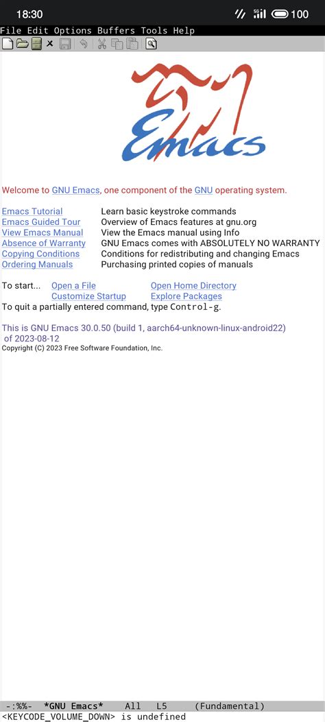 emacs 官方安卓版 emacs general emacs china