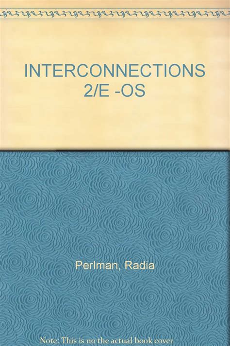 Interconnections 2 E Os Perlman Radia Books