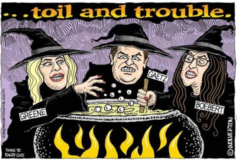 Toil And Trouble In The House Ob Rag