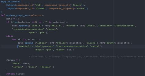 Callback Function Based On Multiple Filter Selection Dash Python