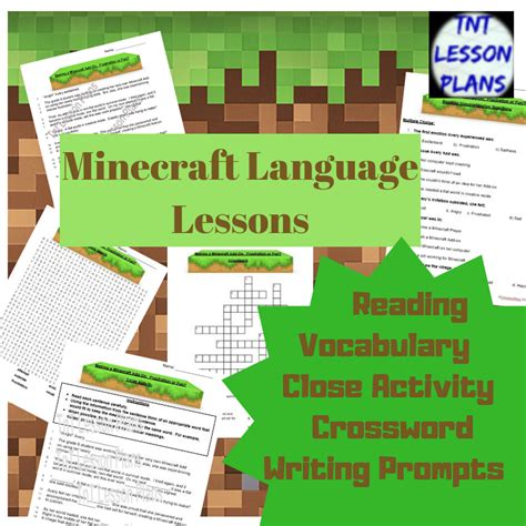 Minecraft Language Lessons For Middle School Amped Up Learning