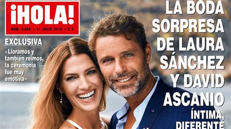 Laura Sánchez Y David Ascanio Se Separan Recordamos Su íntima Boda