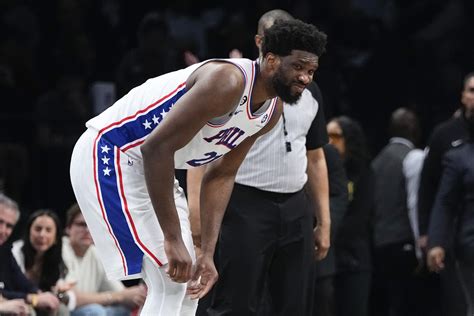 76ers Embiid Se Perderá El Juego 4 Por Esguince De Rodilla Infobae