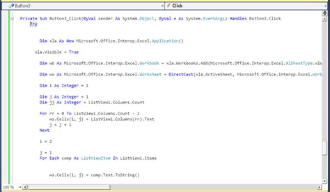 Varias Notas Sobre T I Exportar A Excel Desde ListView En Visual Basic