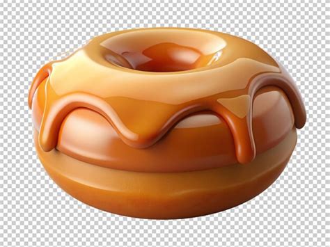 Premium Psd Caramel Candy And Caramel Sauce