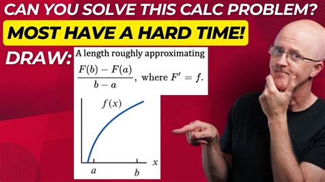 calc 1 lec 36a problem solving with definite integrals including