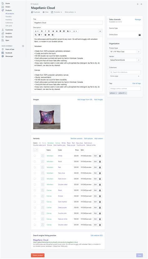 Shopify Basics Blog Art Of Where