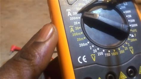 Multimeter Symbols Meaning Youtube