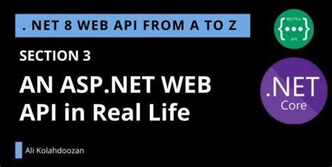 Ali Kolahdoozan On Linkedin Net 8 Web Api From A To Z Section 3 An
