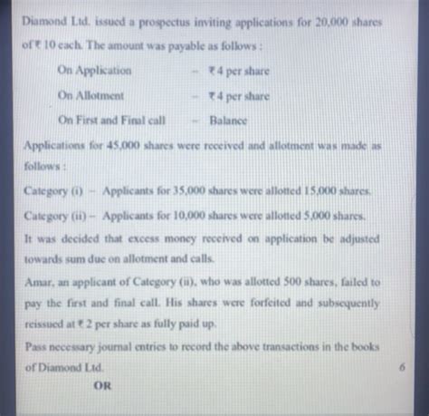 Diamond Lid Issued A Prospectus Inviting StudyX