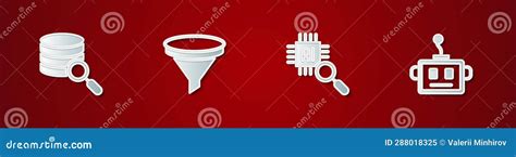 Set Server Funnel Or Filter Processor Cpu And Artificial Intelligence