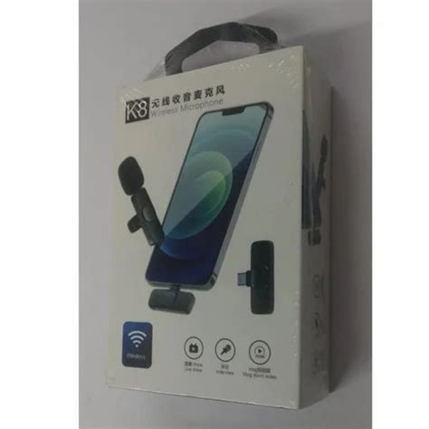 Black Modern K8 Wireless Microphone At Best Price In Mumbai Id
