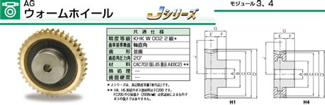（在庫あり） 小原歯車 Khk ウォームホイール 歯車 Ag4 60r1 Khk アルミ青銅鋳物タイプ Ag型 001 029683 製造