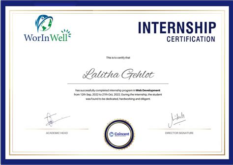 lalitha gehlot on linkedin intern coincent ibm webdevelopment