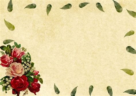 무료 이미지 배경 그림 꽃 다발 이파리 틀 화려한 장식적인 낭만적 인 주형 자유 공간 공백 애정 생일