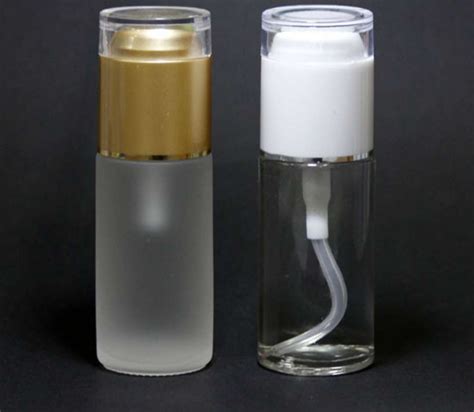17oz 50ml Clear Frosted Glass Lotion Bottle
