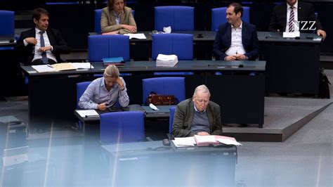 Afd Scheitert Mit Einem Eilantrag Zum Bundestagspräsidium