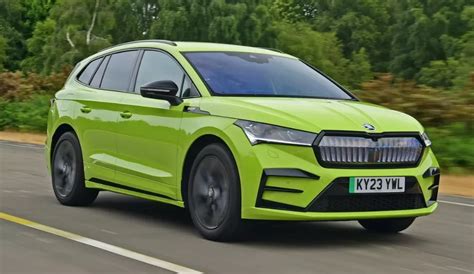 New Skoda Enyaq IV VRS 2023 Review EV Car Truck
