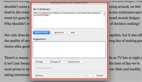 How To Work With Ms Word Spelling And Grammar Checker Troubleshooting