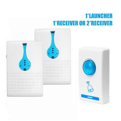 Badu Bg Един до два безжични звънеца Домашни звънци Музикални звънци Звънец за управление Звънец