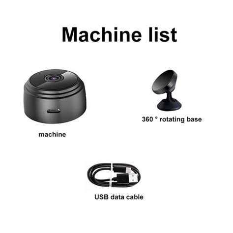 Mini caméra de Surveillance Wifi HD P
