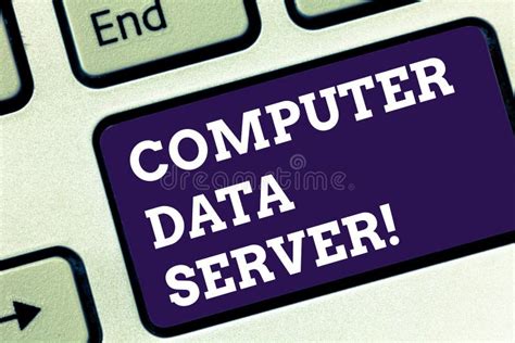Handwriting Text Computer Data Server Concept Meaning Computer