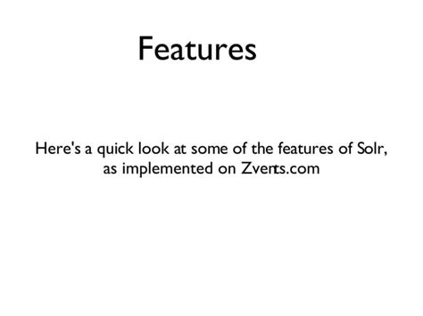 an introduction to solr ppt