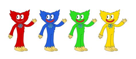 Poppy Playtime Ocs Huggys Siblings By Princess Josie Riki On Deviantart