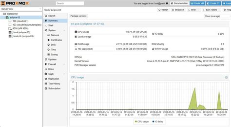 released the new version of proxmox 6 0 based on debian 10 and kernel 5 0
