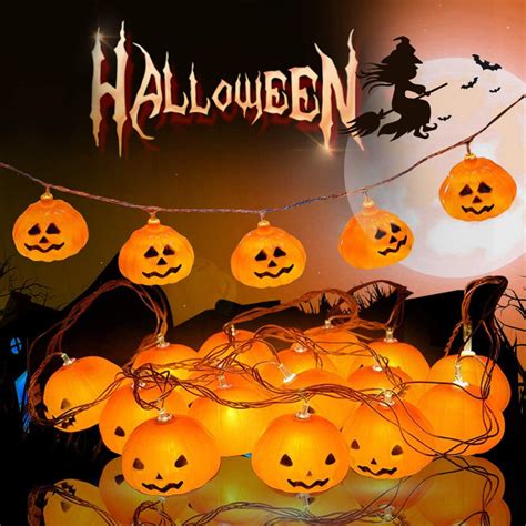 Halloween Decoration Pumpkin String Lights