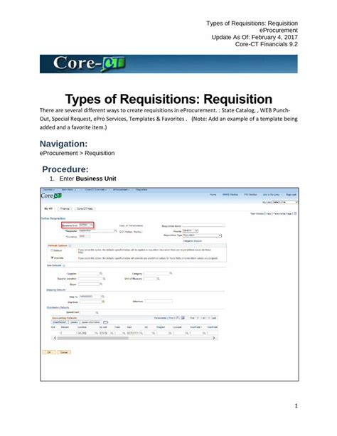 Pdf Types Of Requisitions Requisition Types Of Requisitions
