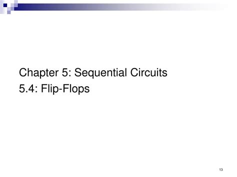 PPT Chapter Synchronous Sequential Circuits PowerPoint Presentation ID