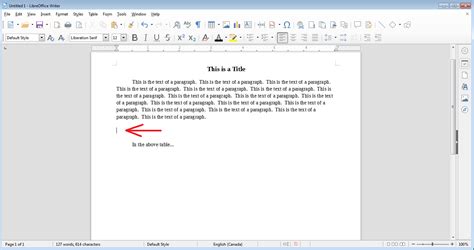Guide Libreoffice Writer Part 4 Tables Freezenet Ca