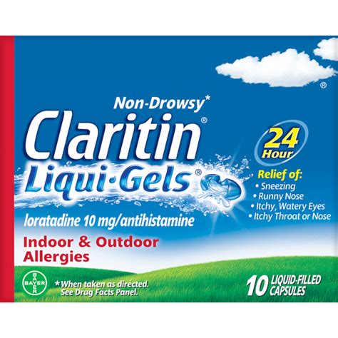 Claritin 24 Hour Non Drowsy Allergy Liqui Gels Same Day Delivery Or