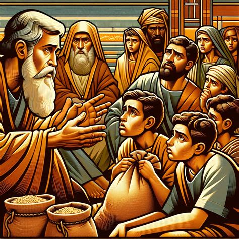 Jacobs Sons Looking Bible Art