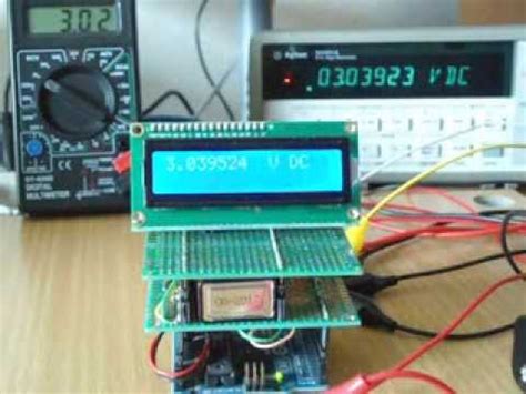 LTC2400 LTC6655 DVM On Arduino YouTube