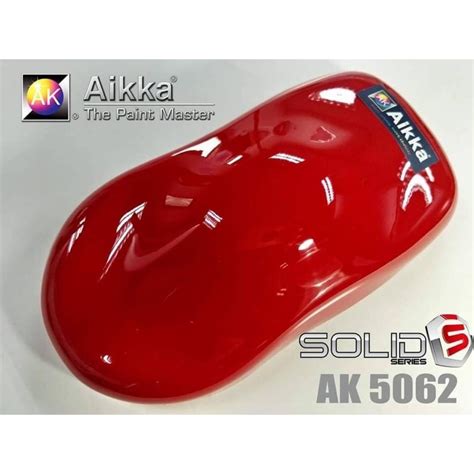 Aikka Ak5062 Hi Bright Red And Ak5064 Red Af Solid S Effect 2k Automotive