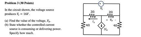 problem 3 30 ﻿points in the circuit shown the