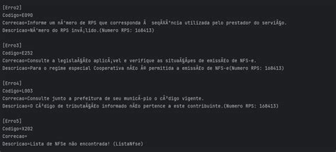Acbr Nfse Lib Demo Erros Ao Emitir Nfse Acbrlib Projeto Acbr