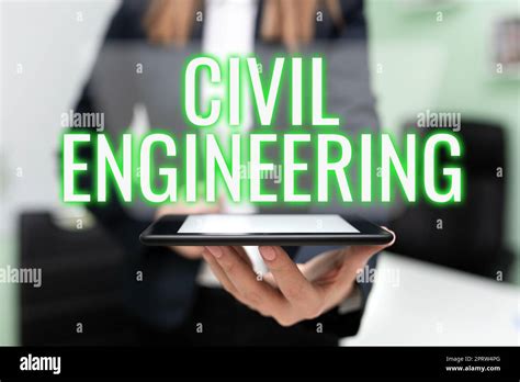 Handwriting Text Civil Engineeringplanning Design Building Of Roads