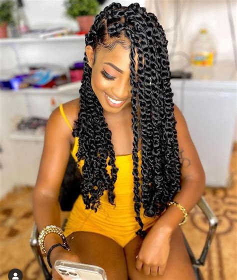 30 Instagram Worthy Hairstyles To Try In April Feed In Braids Hairstyles Twist Braid