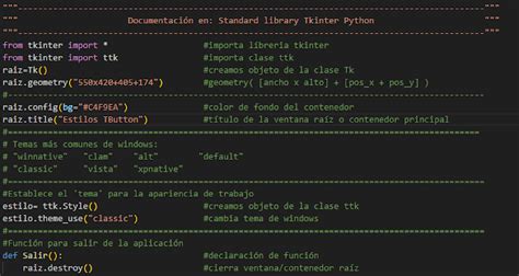 Python Modulo Ttk Mapas De Estilo Para Widget Ttk Button